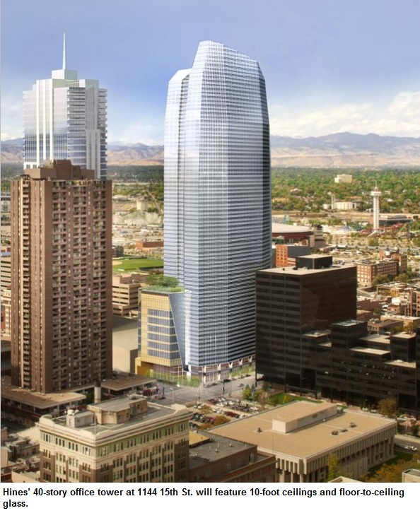 | New downtown office tower will be one of Denver’s tallest ...