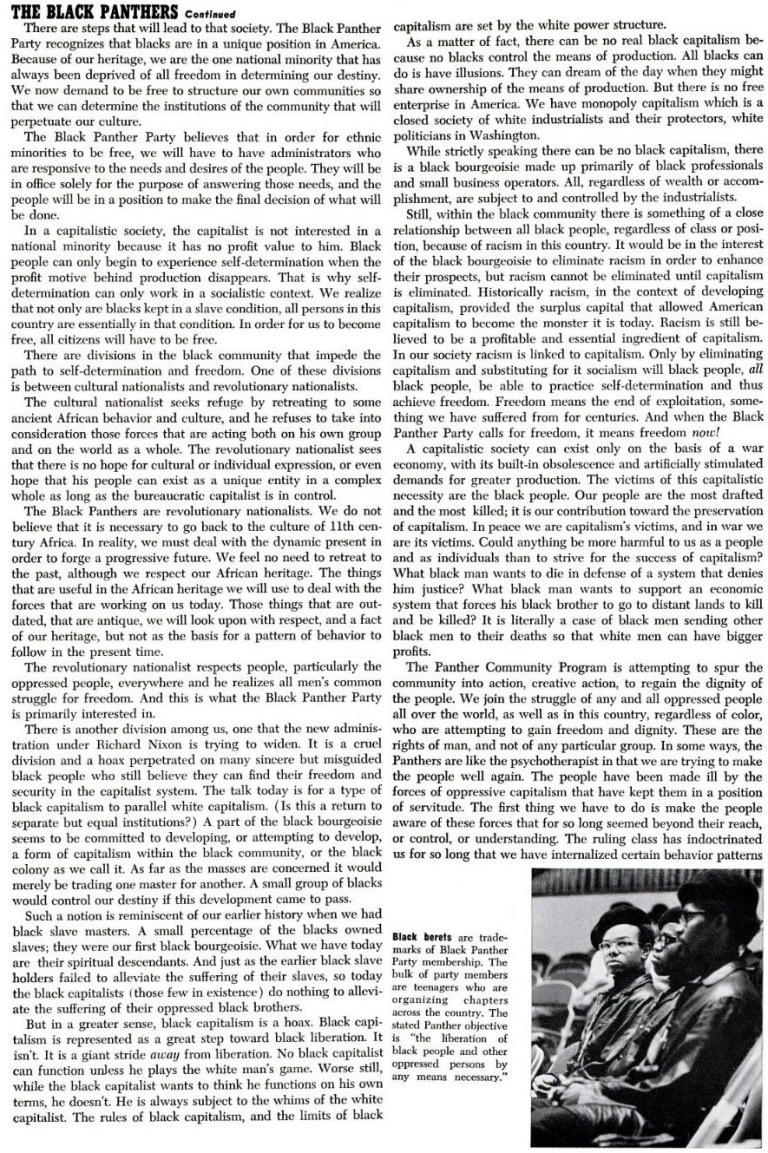 | Remember Yesteryear: Black Panther Party and Dr. Huey P. NewtonDilemma X