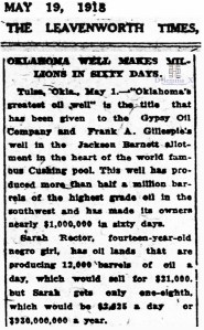 | Remembering Yesteryear: Sarah Rector- The youngest African American ...