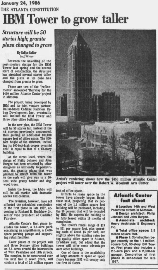 | A look back at the economic growth of Atlanta in the late 1980sDilemma X
